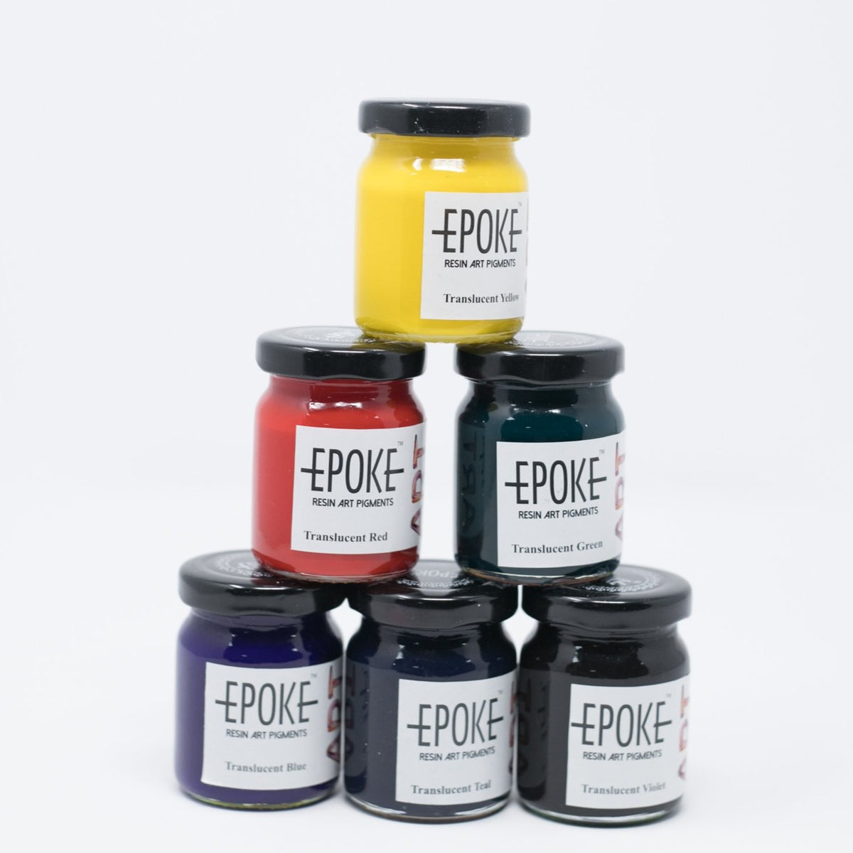 EPOKE Art Pigments - Translucent Kit (70g each)