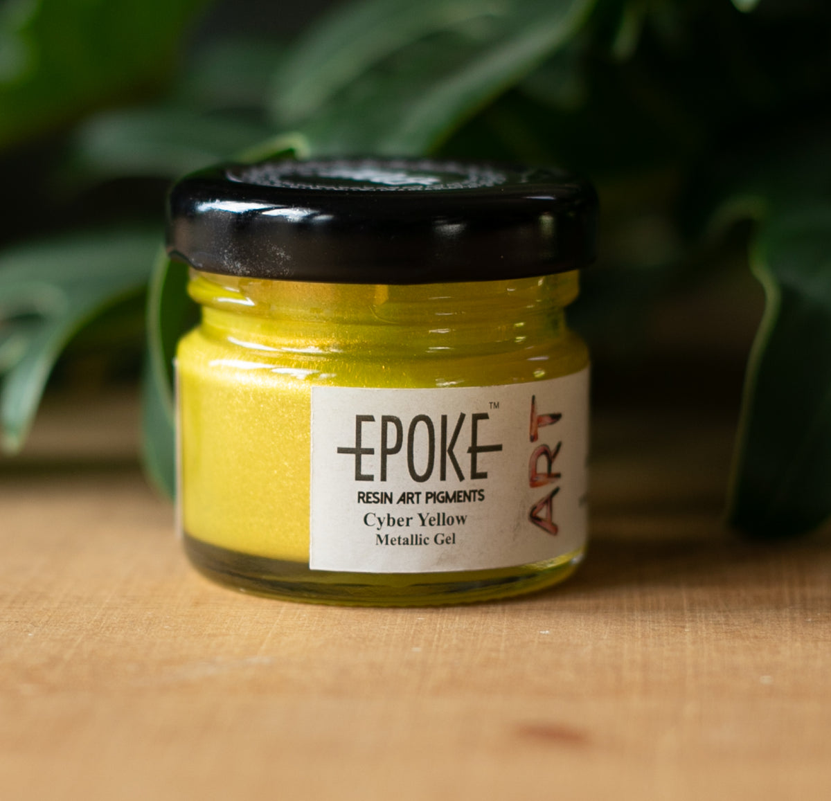 Cyber Yellow (Metallic) - Mini Pigment Paste -20g – EPOKE Art